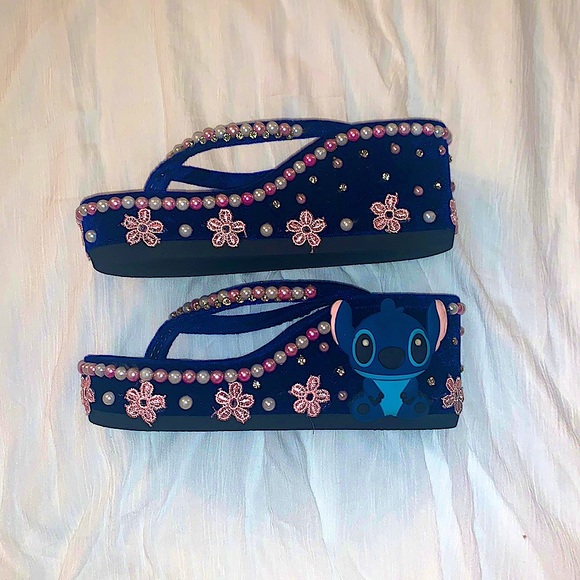 Shoes | Lilo Stitch Womens Platform Sandal | Poshmark